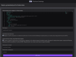 How To Set Up and Run a Local Cluster With Podman Kubernetes – SlickFinch